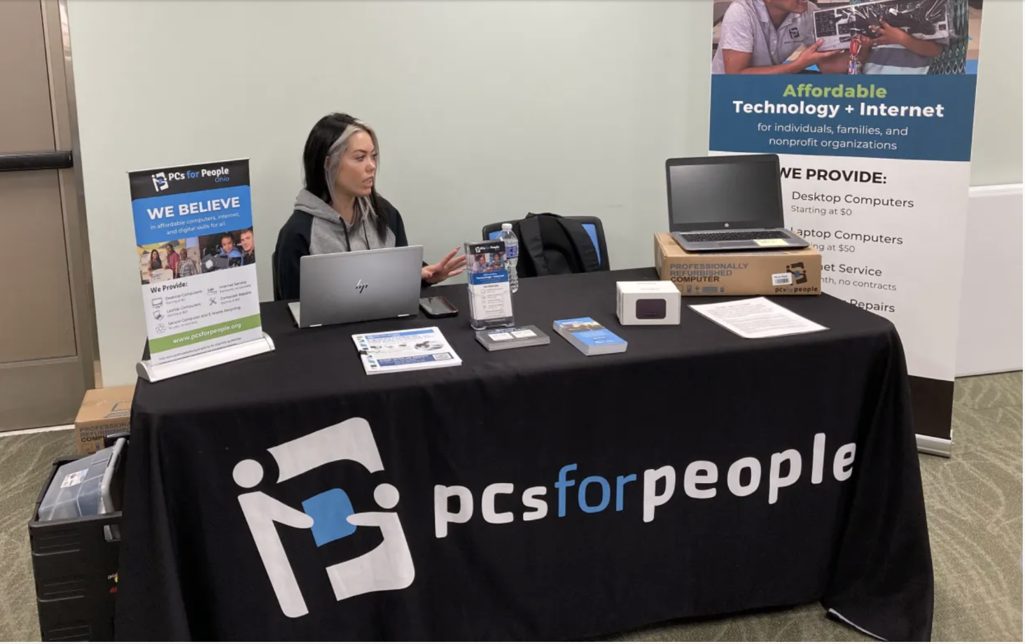 PCs for People conducts a pop-up shop at Eastlake Public Library - PCs ...