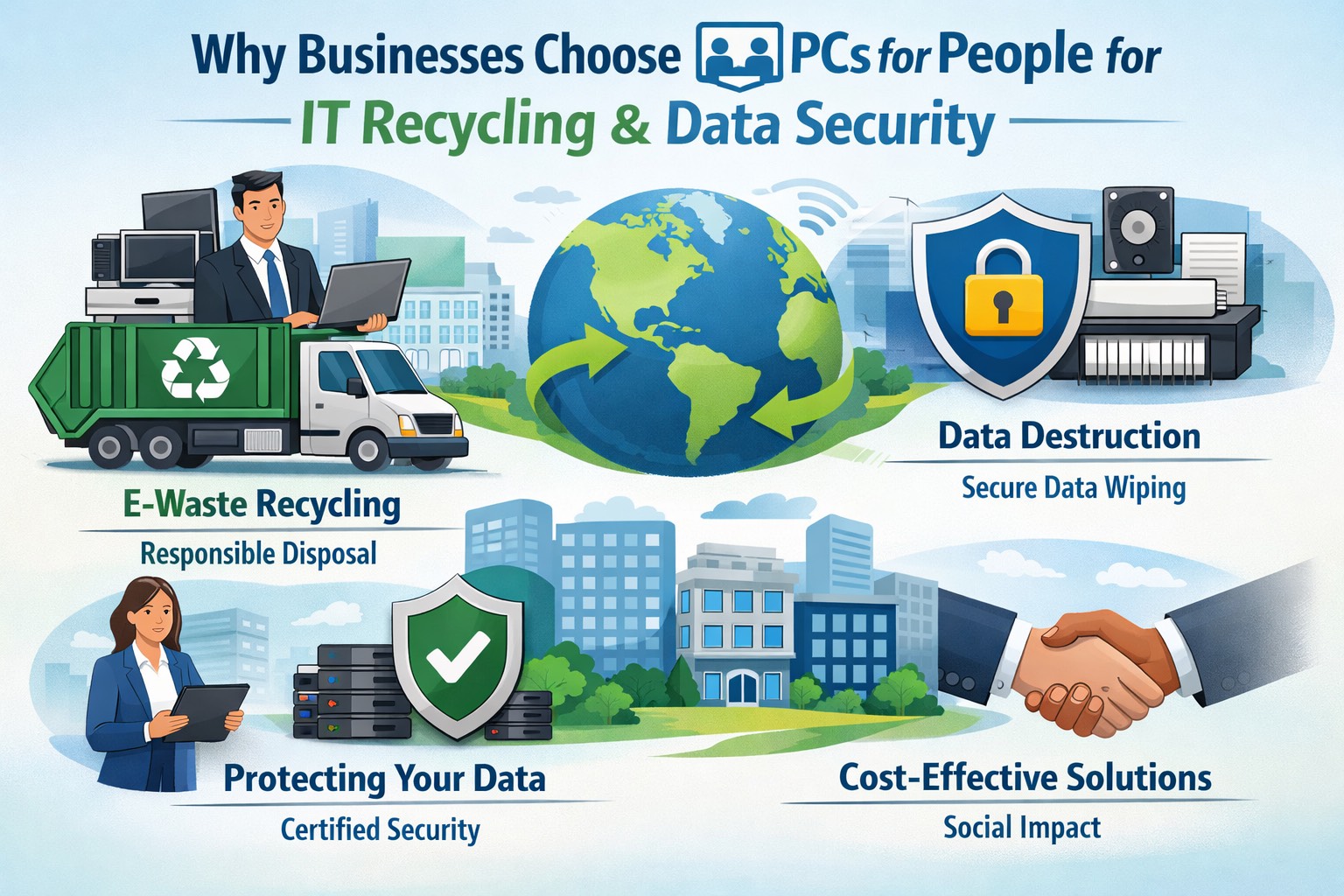 Why Businesses Choose PCs for People for IT Recycling & Data Security ...
